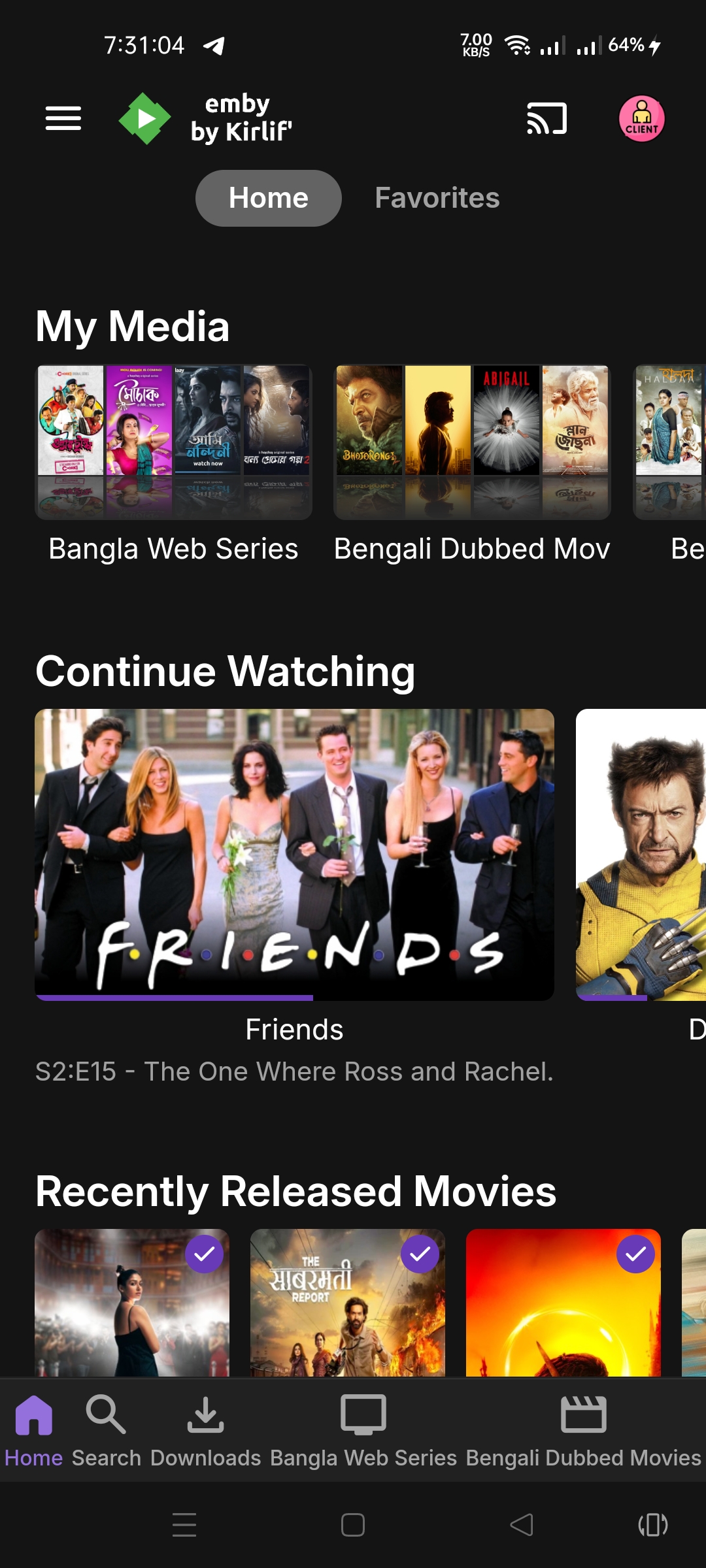Emby Streaming - Watch TV Shows & Movies Online